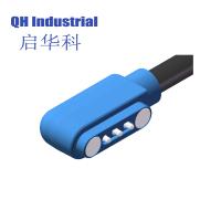China 3 Pin 2.5mm Magnetic Pogo Pin Connector 1A 12V for Smart Watch Laptop Power for sale