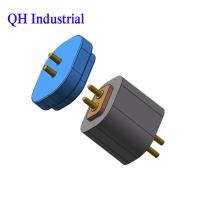 China Magnetic Pogo Pin Charger Connector 1.5mm Pitch 2Pin 3A for Smart Wearable Devices for sale