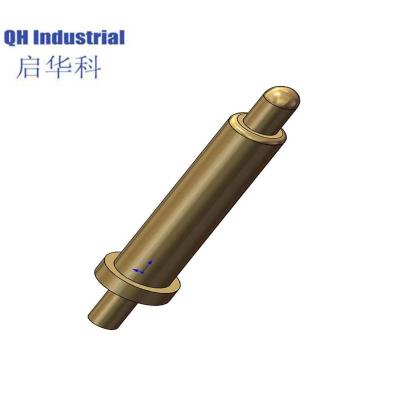 China Micro Telecom Solder Cup SMT Magnetic Pogo Pin 8.0mm Length DIP for sale