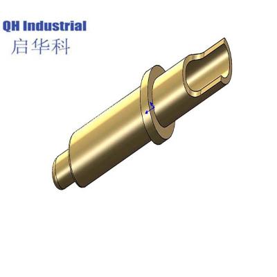 China 8.0mm Length Right Angle Pogo Pin Connector for LED Ethernet Smart Watch Laptop for sale