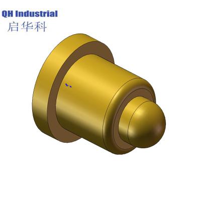 China SMT 2.0mm Long Life Time Durability Telecom Double End Spring Loaded Pin for sale