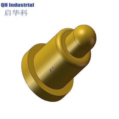 China SMT 3.0mm Ni Plating Pogo Pin Brass Spring Load Pin for Smart Watch Solder IDI for sale