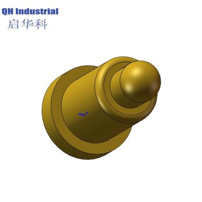 China SMT 3.5mm Spring Loaded Pogo Pin Connector Vertical Type High Lifespan IDI for sale