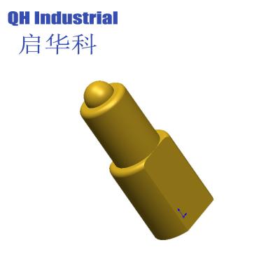 China SMD Pogo Pin 5.0mm Stainless Steel SMA Contact Pin for TV Box Ethernet Flat Connector for sale