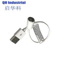 China 2Pin Spring Loaded Pogo Pin Connector 90 Degree Bend Gold Plated 3U 12V 3A for Androvid TV Box for sale