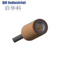China 2Pin 90 Degree Bend Pogo Pin Flat SMT Connector for Androvid TV Box 1A-3A 12V for sale
