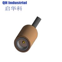 China 2Pin 90 Degree Bend Pogo Pin Flat SMT Connector for Androvid TV Box 1A-3A 12V for sale