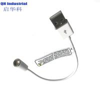 China 2Pin Palladium-Nickel Spring Loaded Pogo Pin 1A-3A 12V for Smart Watch Tablet Vertical Type for sale