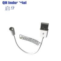 China 2Pin Palladium-Nickel Spring Loaded Pogo Pin 1A-3A 12V for Smart Watch Tablet Vertical Type for sale