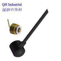 China 2Pin Customized Spring Loaded Pogo Pin 1A 3A 12V Gold Plated Double Ends Connector for sale