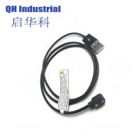 China 2Pin 2.84mm Magnetic Pogo Pin Connector 1A-3A 12V for PCB Laptop Power for sale