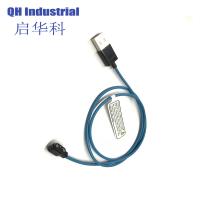 China 2Pin 2.84mm Magnetic Pogo Pin Connector 12V 3A RoHS Game Player Cable for sale