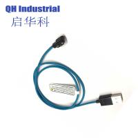 China 2Pin 2.84mm Magnetic Pogo Pin Connector 12V 3A RoHS Game Player Cable for sale