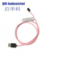 China 2Pin 2.84mm Magnetic Pogo Pin Connector 1A-3A 12V RoHS Standard for USB Ethernet for sale