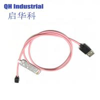 China 2Pin 2.84mm Magnetic Pogo Pin Connector Waterproof 1A 12V for PCB Mobile Phone Charging for sale