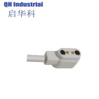 China 2 Pin Magnetic Pogo Pin Connector 1A 3A 12V Waterproof Aerospace Power Connector for sale