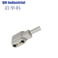 China 2 Pin Magnetic Pogo Pin Connector 1A 3A 12V Waterproof Aerospace Power Connector for sale