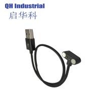 China 2Pin Magnetic Pogo Pin Connector 12V 3A for Smart Watch Battery Charging for sale