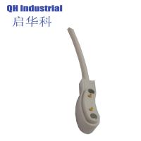 China 2 Pin Magnetic Pogo Pin Connector 12V 3A Gold Plated Brass Telecom Double Head Pin Cap for sale
