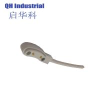 China 2 Pin Right Angle Pogo Pin Magnetic Connector 1A 3A 12V Gold Plated Brass for sale