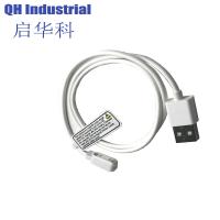 China 2Pin 7.6mm Pitch Magnetic Pogo Pin Connector 1A-3A 12V Gold Plated for Aerospace USB for sale