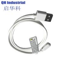 China 2Pin 7.6mm Pitch Magnetic Pogo Pin Connector 1A-3A 12V Gold Plated for Aerospace USB for sale