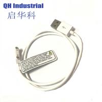 China 2Pin 7.6mm Pitch Right Angle Spring Load Pogo Pin Connector for USB 1A-3A 12V for sale