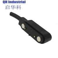 China 2Pin 10.2mm Pitch Spring Loaded Pogo Pin Connector Gold Plated 3U for sale