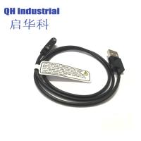China 2Pin 10.2mm Pitch Brass Magnetic Pogo Pin Charger Connector Screw Type 1A-3A 12V for sale
