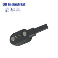 China 2Pin Mini SMT Pogo Pin Connector for USB TV Box 1A 12V Gold Plated for sale