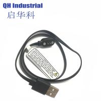 China 2 Pin Magnetic Pogo Pin Connector 1A 12V for Smart Watch Charging for sale