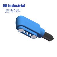 China 3 Pin Magnetic Pogo Pin Connector 12V 3A High Current for Electronic Devices for sale