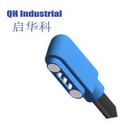 China 3 Pin Magnetic Pogo Pin Connector 12V 3A High Current for Electronic Devices for sale