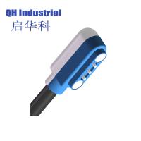 China 3Pin Customized Magnetic Pogo Pin Connector 2A 12V for PCB Breakaway Power Charger for sale