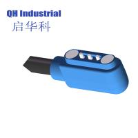 China 3Pin Magnetic Pogo Pin Connector 1A 12V Male Female Charger Cable for Apple Devices for sale
