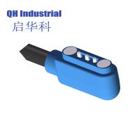 China 3Pin Magnetic Pogo Pin Connector 1A 12V Male Female Charger Cable for Apple Devices for sale