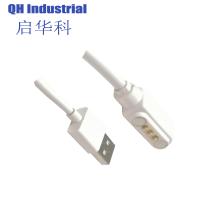China Waterproof Magnetic Pogo Pin Connector 3Pin 12V 2A Male Female Customizable 5Pin for sale