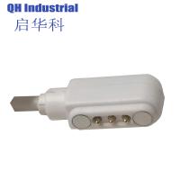 China 3 Pin Magnetic Pogo Pin Connector Male Female 3A 12V Waterproof for Smart Devices for sale