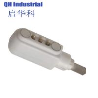 China 3Pin 3A Magnetic Pogo Pin Power Connector with Cable for Laptop 5Pin Double Head for sale