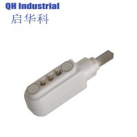 China 3Pin 3A Magnetic Pogo Pin Power Connector with Cable for Laptop 5Pin Double Head for sale