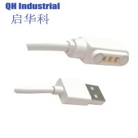 China 3Pin Magnetic Pogo Pin Charger Cable Connector 12V 1A for Smart Bracelet for sale