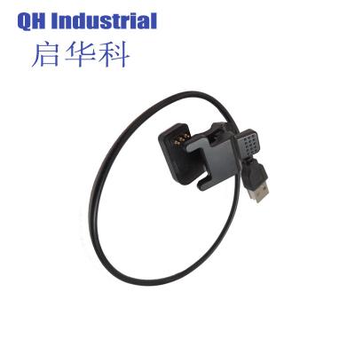 China 3Pin Magnetic Pogo Pin Connector 12V 3A High Power Charging Connector for Battery USB for sale