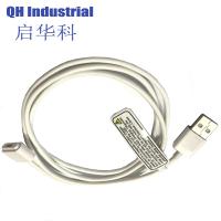 China 4Pin 2.0mm Pitch Magnetic Pogo Pin Connector 1A-3A 12V ISO9001 RoHS for sale
