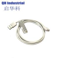 China 4Pin 2.0mm Pitch Magnetic Pogo Pin Connector ISO9001 ROHS 12V 3A for Tablet Power for sale