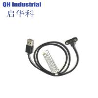 China 4 Pin 2.5mm Pitch Magnetic Pogo Pin Connector 48H Salt Spray Gold Plated 3U for sale
