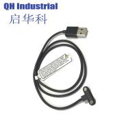 China 4 Pin 2.5mm Pitch Magnetic Pogo Pin Connector 48H Salt Spray Gold Plated 3U for sale