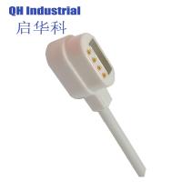 China 4 Pin Magnetic Pogo Pin Connector 12V 3A Spring Loaded Charging Connector for Smart Devices for sale