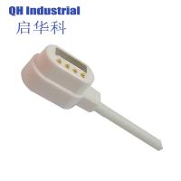 China 4 Pin Magnetic Pogo Pin Connector 12V 3A Spring Loaded Charging Connector for Smart Devices for sale