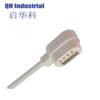 China 4 Pin Magnetic Pogo Pin Connector 12V 3A Spring Loaded Charging Connector for Smart Devices for sale