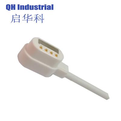 China 4Pin Magnetic Pogo Pin Connector 12V 3A Laptop Charger Cable with N52 Magnet for sale